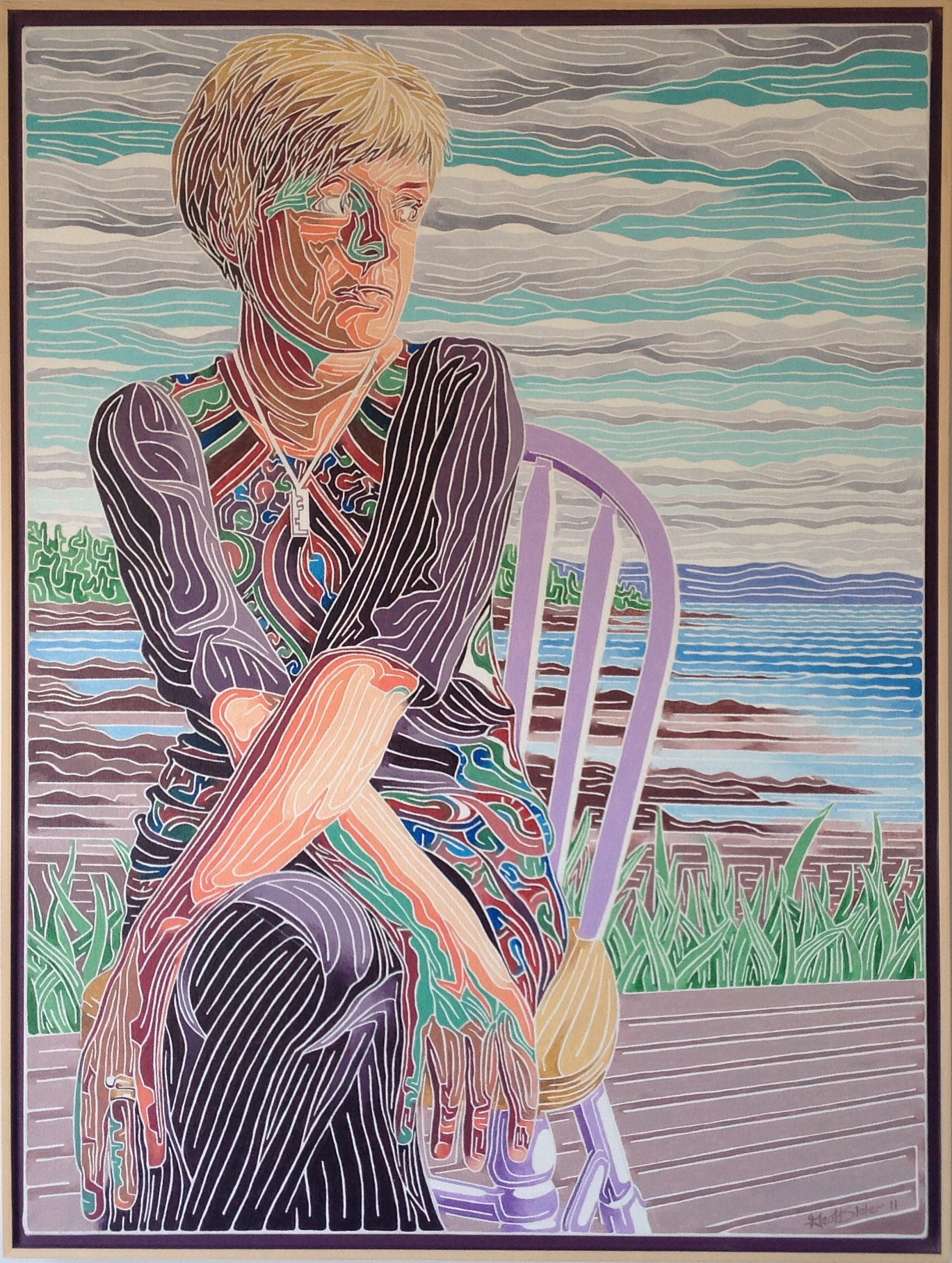 Line Painting – rogermoorepoet